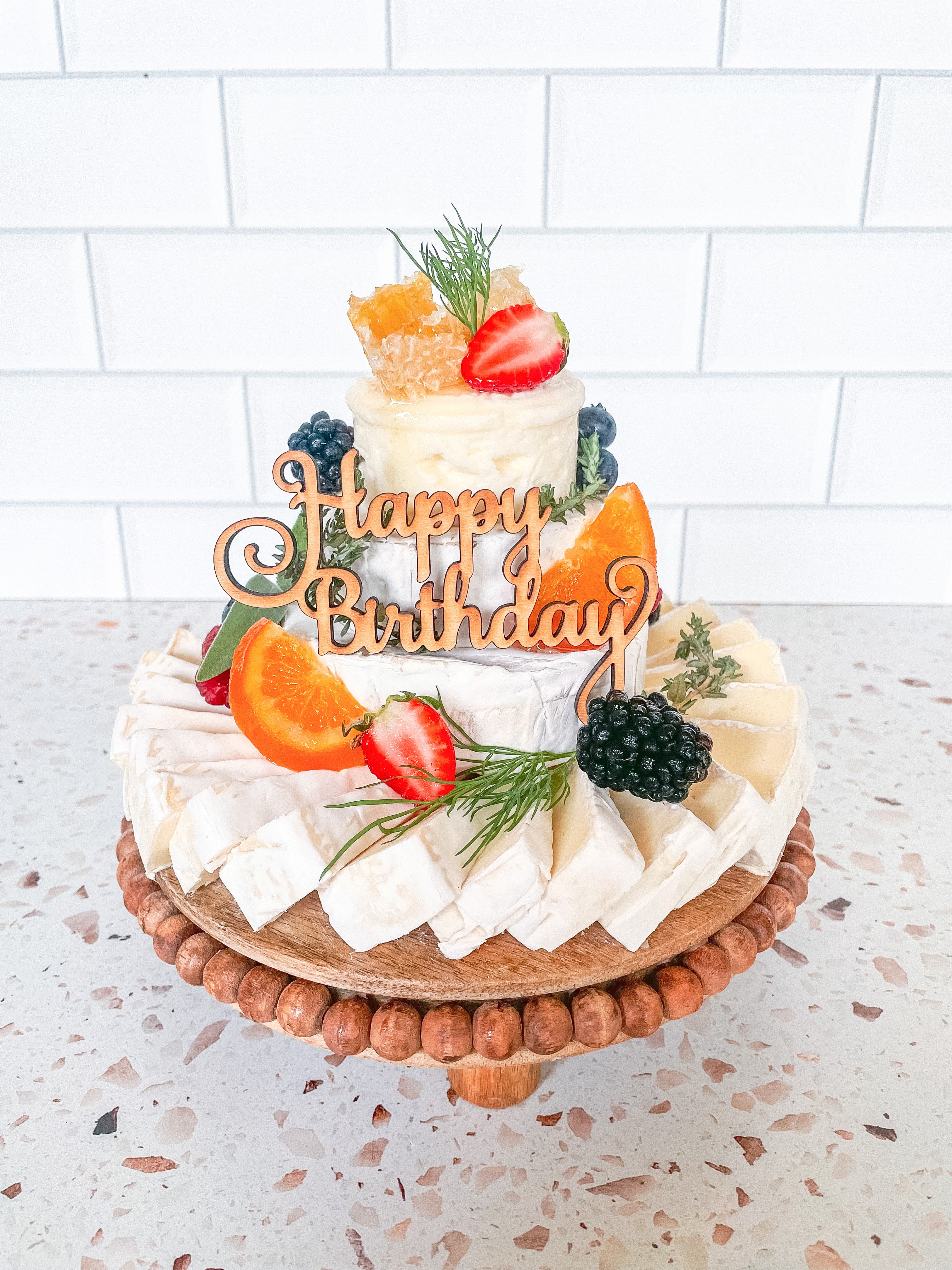 Cheese(Brie) Cake | Boards By Nat Charcuterie